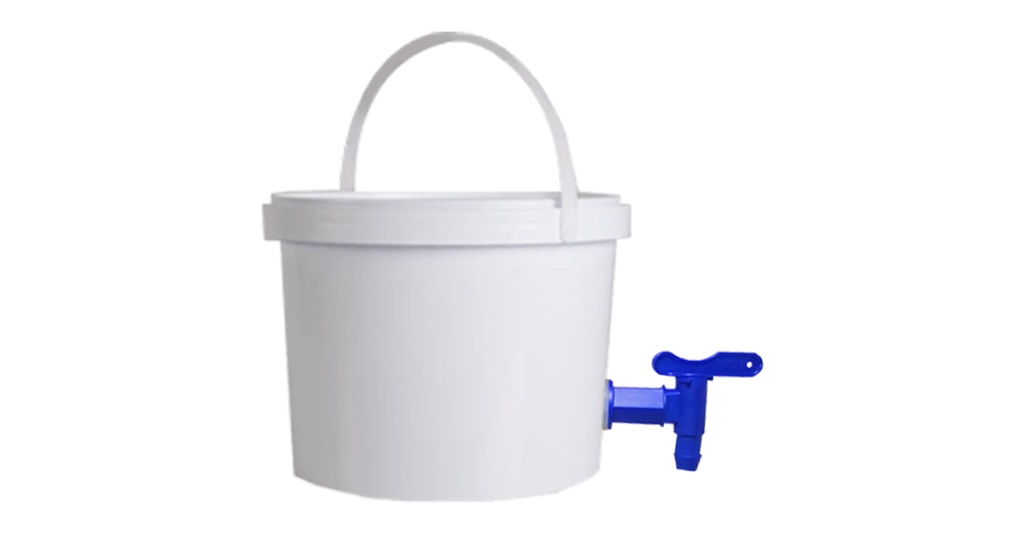 5L bucket with tap - Foamy