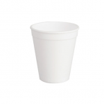 250ml Polystyrene Cups - Pack of 100 - Foamy