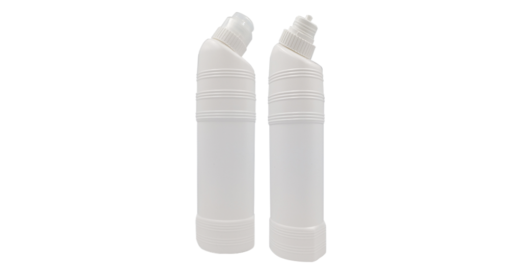 750mL White HDPE Bleach bottle - With Cap - Foamy